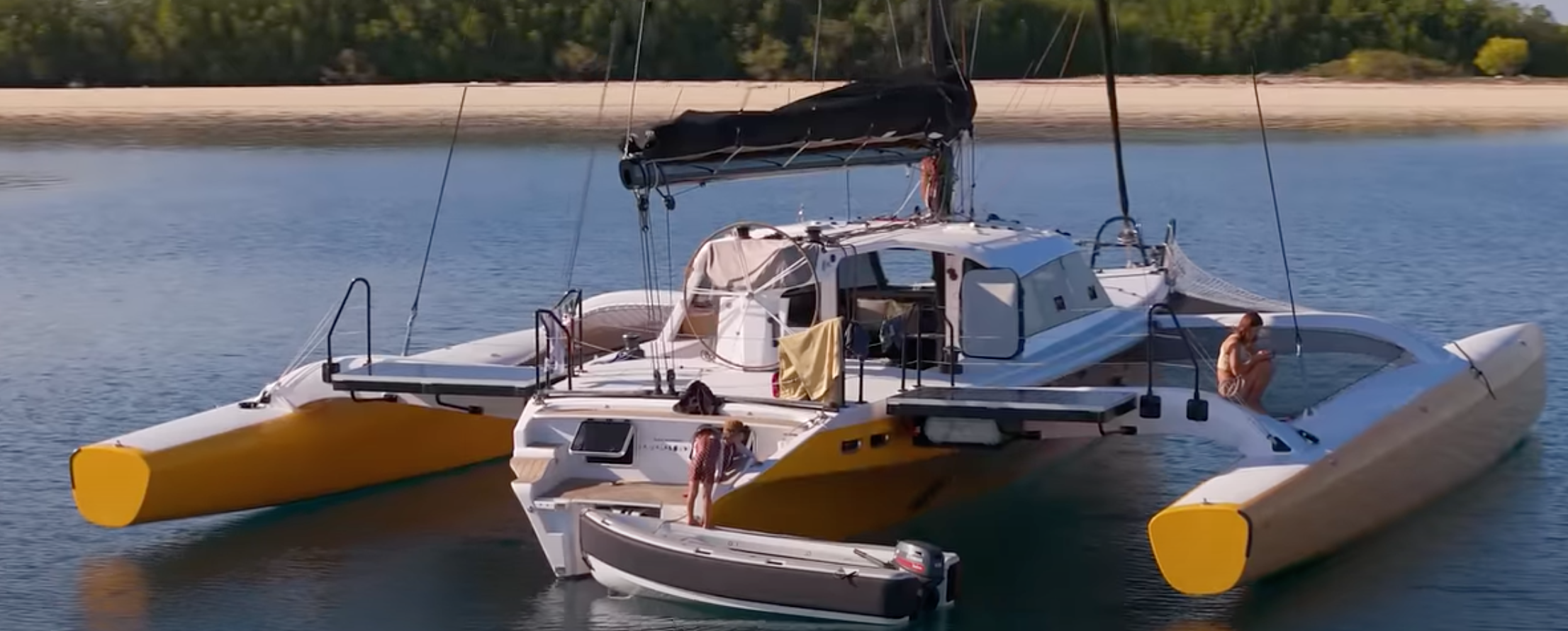 Sailing La Vagabonde is a wild and remote voyage on a 60 ft Rapido Trimaran — 180 Marine